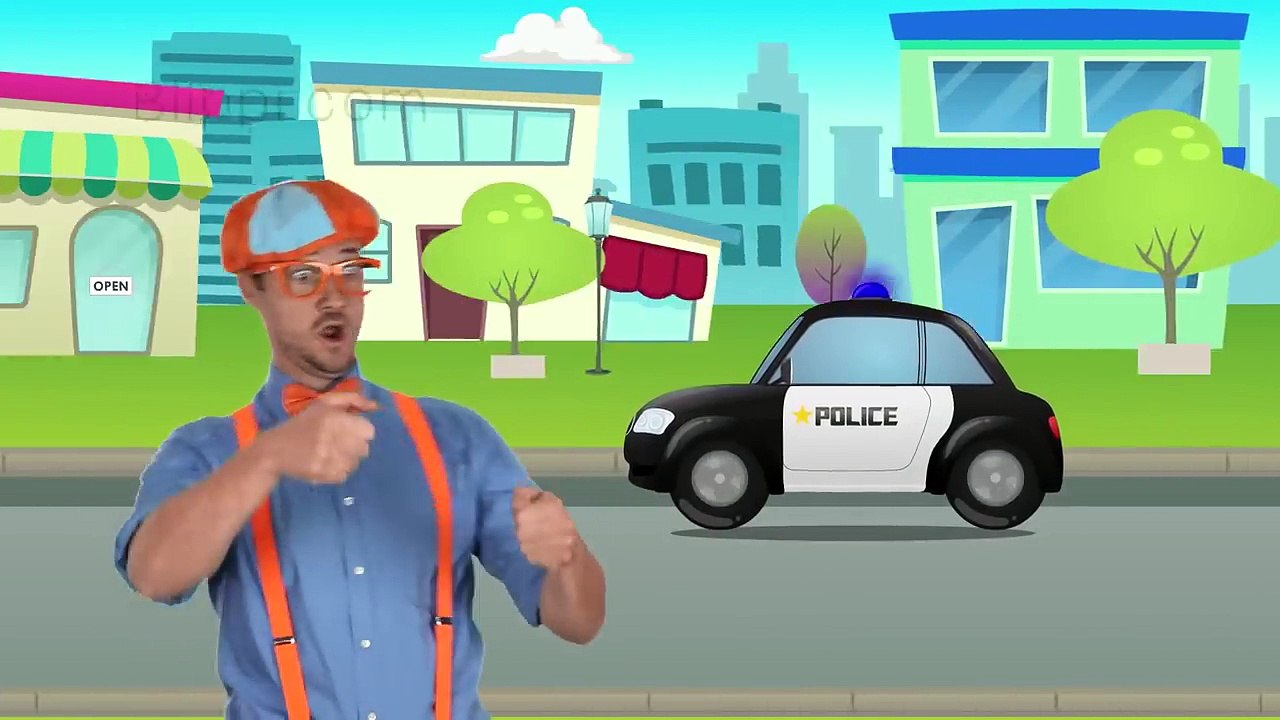 Police Cars for Children with Blippi | Songs for Kids - video Dailymotion