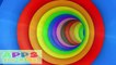 Magic Indoor Playground In Colorful Tunnel - Mr Eggie Learning Colors ...