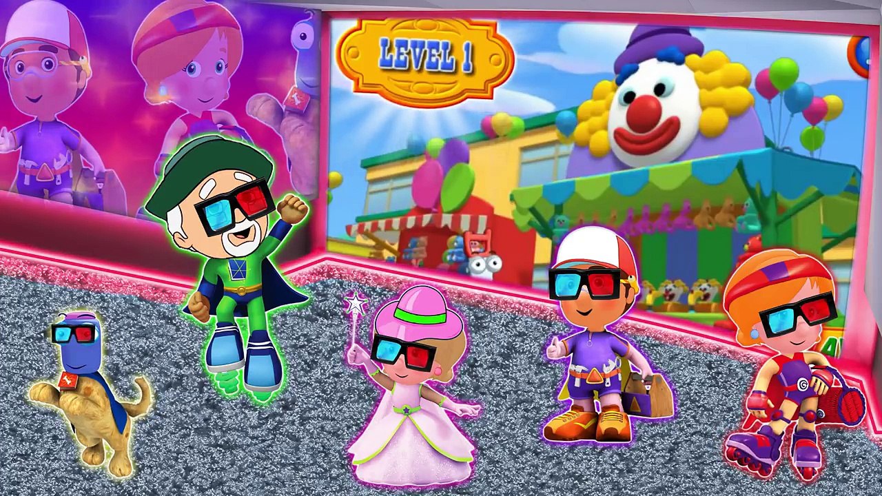 Handy Manny and Super Why on TV Finger Family Song | Funny Nursery ...