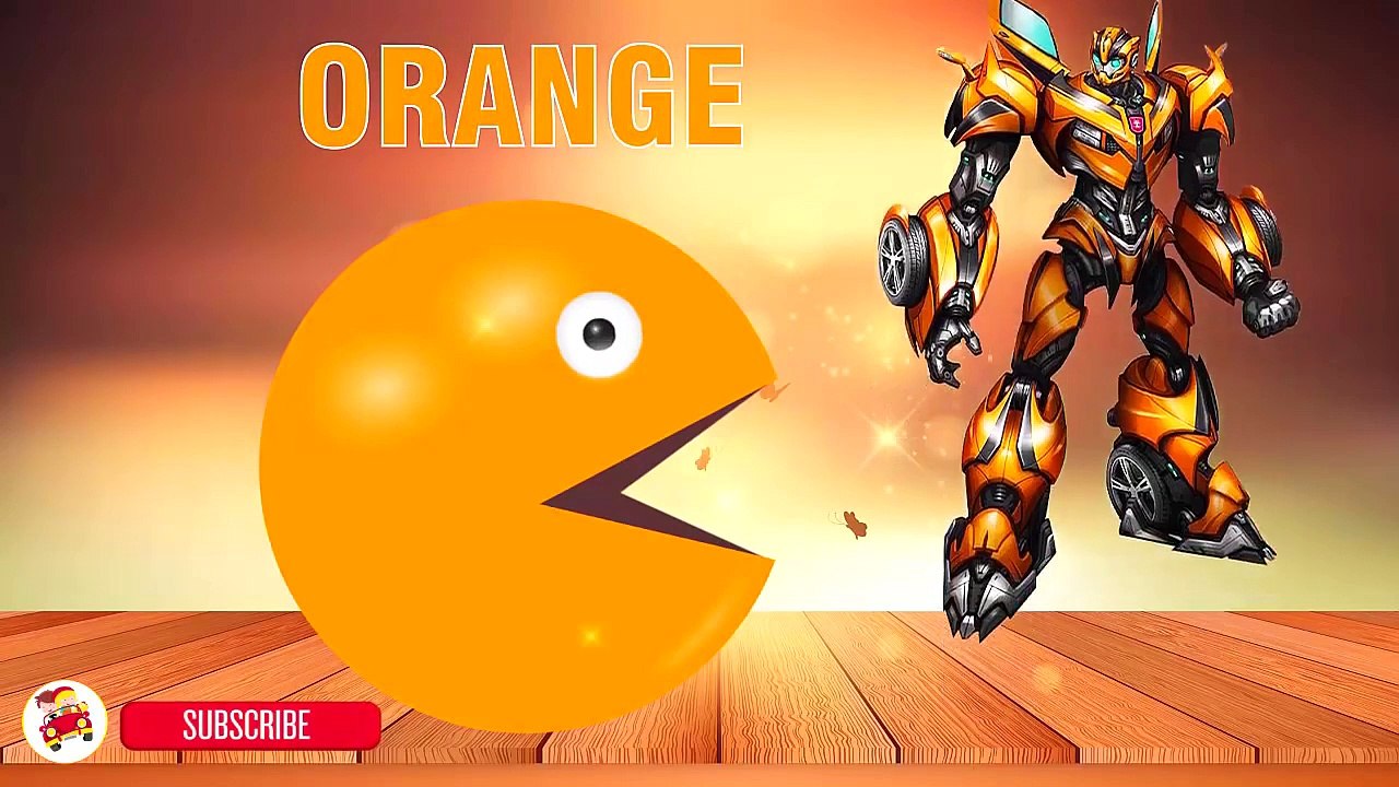 Learning Colors with Pacman Transformers Pacman For Children Colours ...