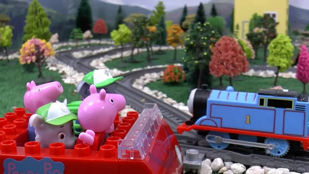 Paw Patrol and Thomas and Friends Rescues Toy Stories with Peppa Pig ...