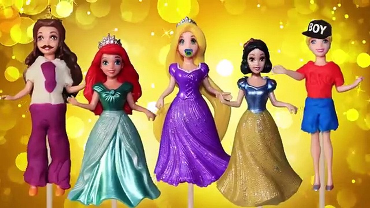 Disney Princess Finger Family ★ Mattel Disney Princesses Daddy Finger ...