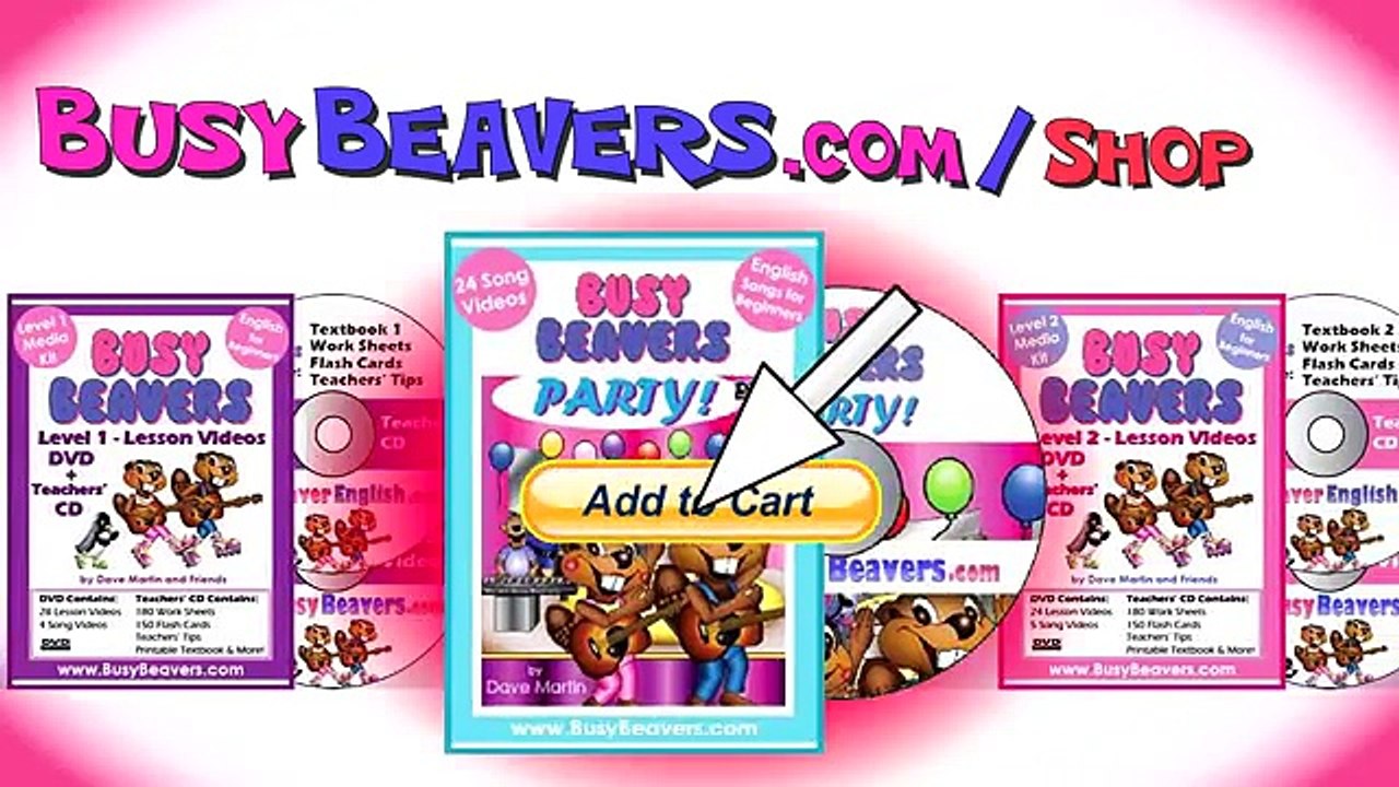 In ESL Lesson Learn English Online with Busy Beavers - video Dailymotion