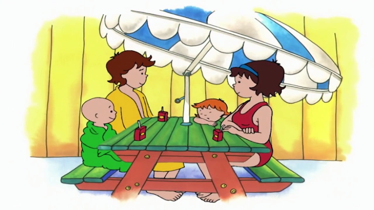 Funny Animated cartoon | Caillou Learns to Swim | WATCH CARTOON ONLINE ...