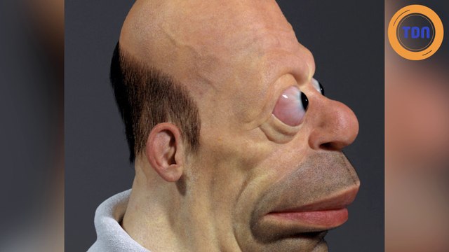 You Cant Unsee This Unsettling Real Life Homer Simpson Cnet
