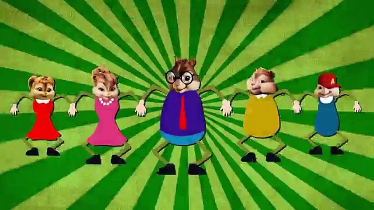 Alvin And The Chipmunks Nursery Rhymes for Children Finger Family Song ...