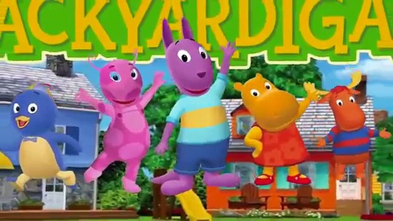 The Backyardigans Finger Family Nursey Rhyme for Children 4k Video ...