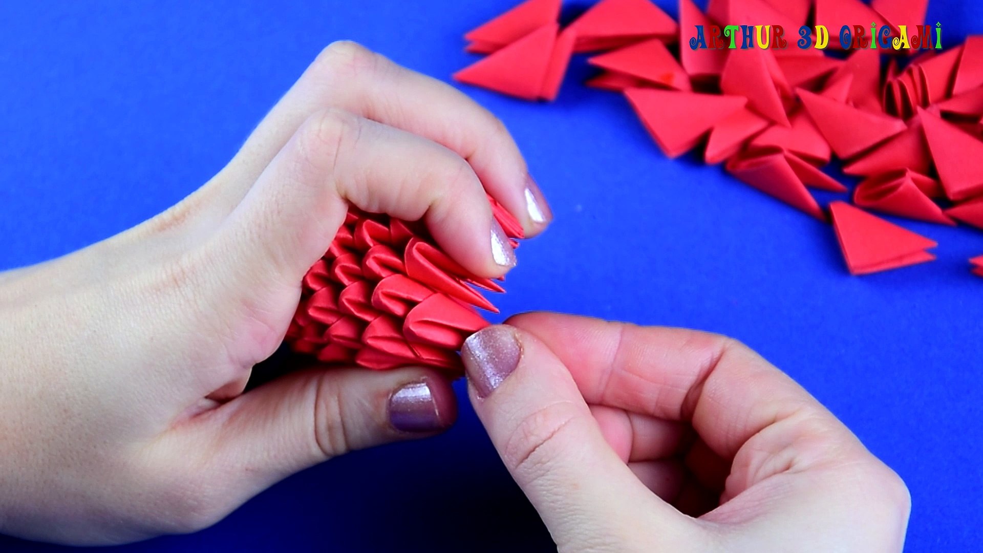 How To Make 3d Origami Paper Flowers