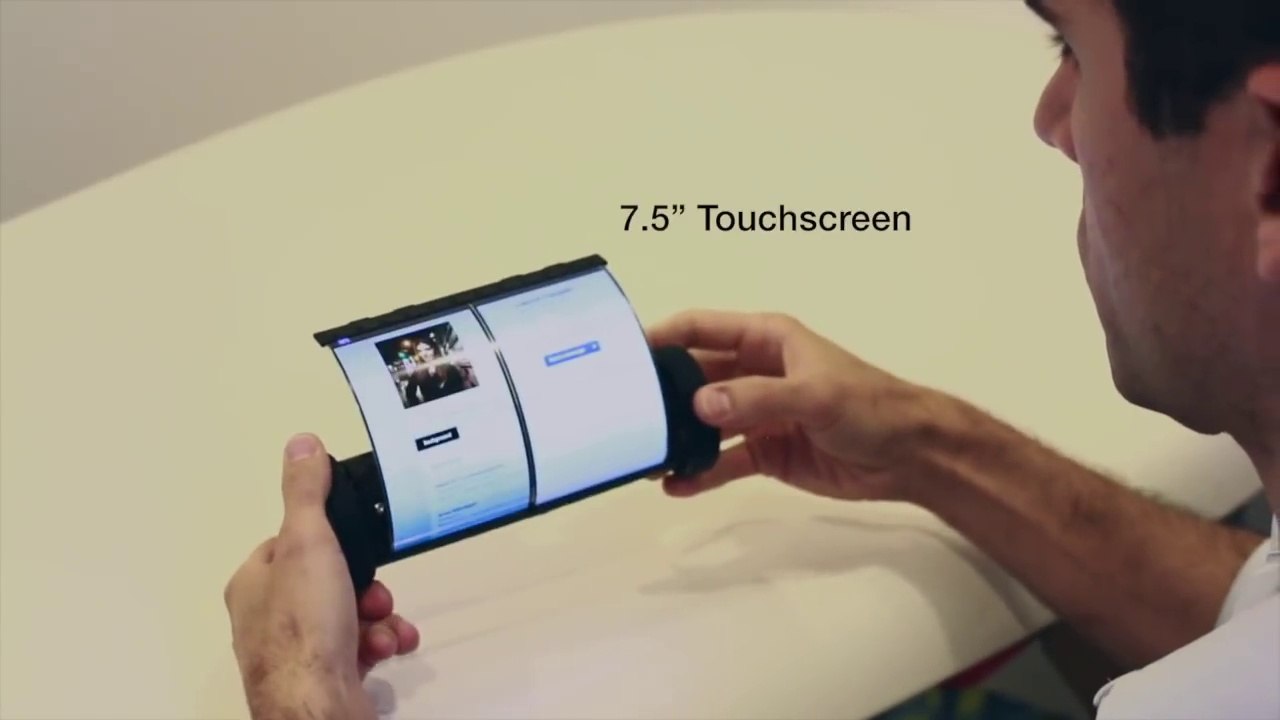 An iPad That Fits Your Pocket: Introducing a Roll-up Tablet With ...