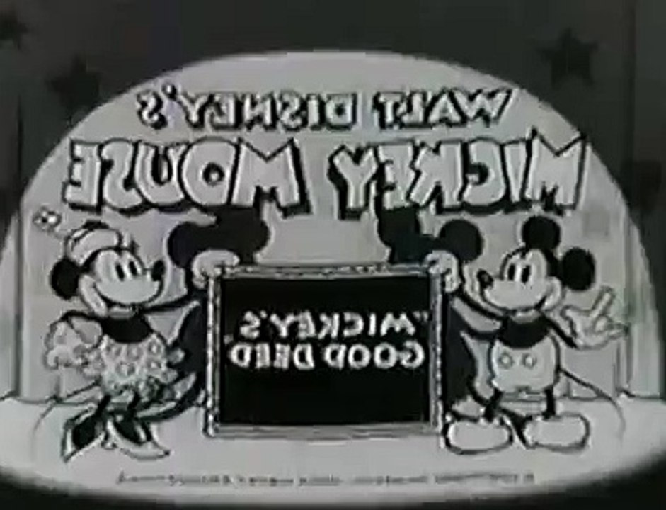 Mickey Mouse 1932 Mickey's Good Deed - video Dailymotion