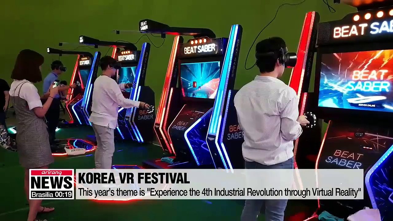 Korea VR Festival shows future of virtual reality - video Dailymotion