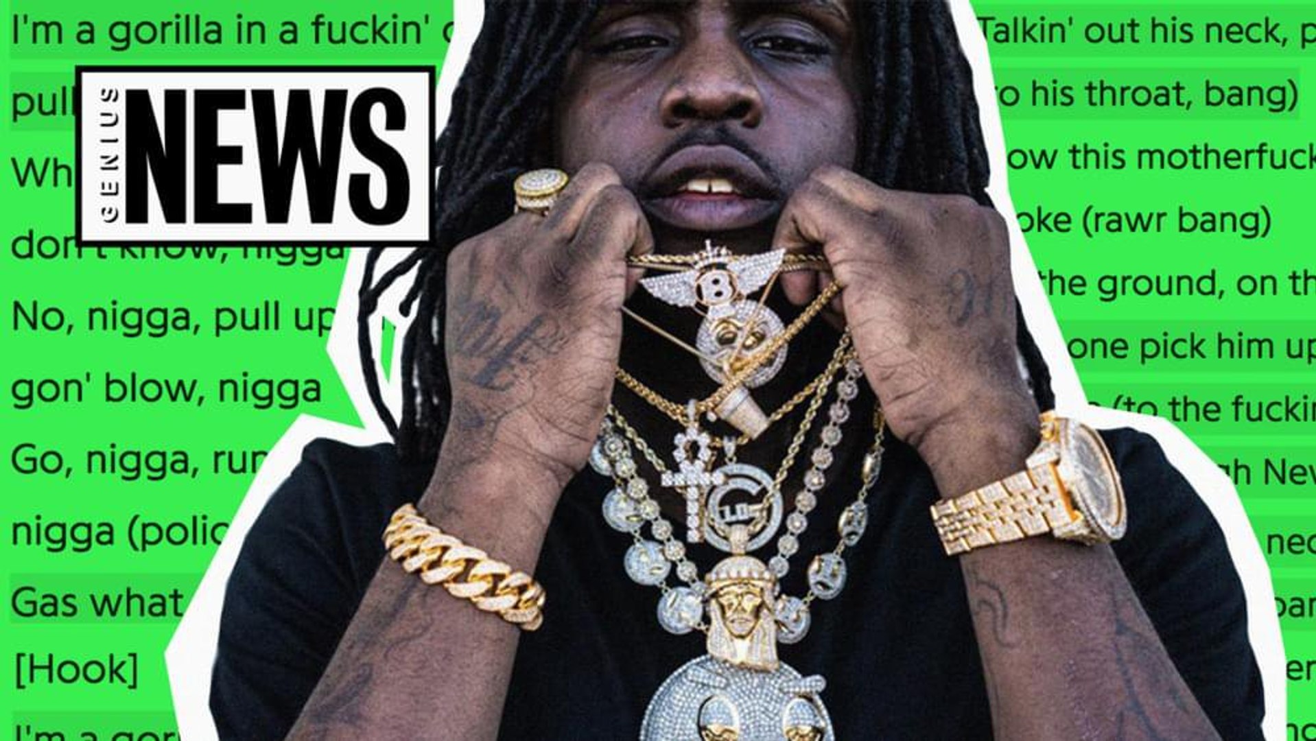 Chief Keef Pull Up Chief Keef Fan Dumpster Dives For Double Cups,