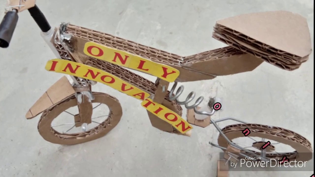 How to make cycle--homemade cycle--make cycle at home--cycle kaise ...