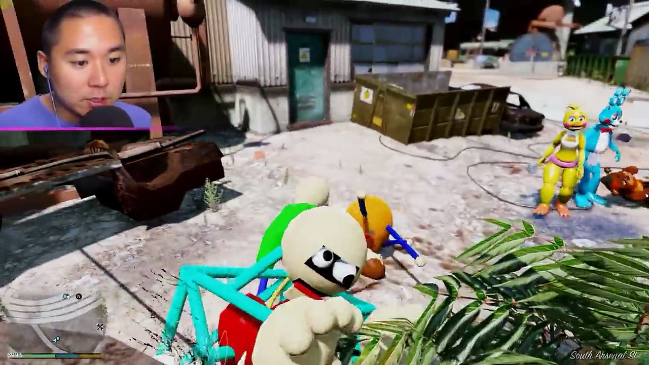 The Animatronics Baldi Save Playtime from Jason & Bully! (GTA 5 Mods ...