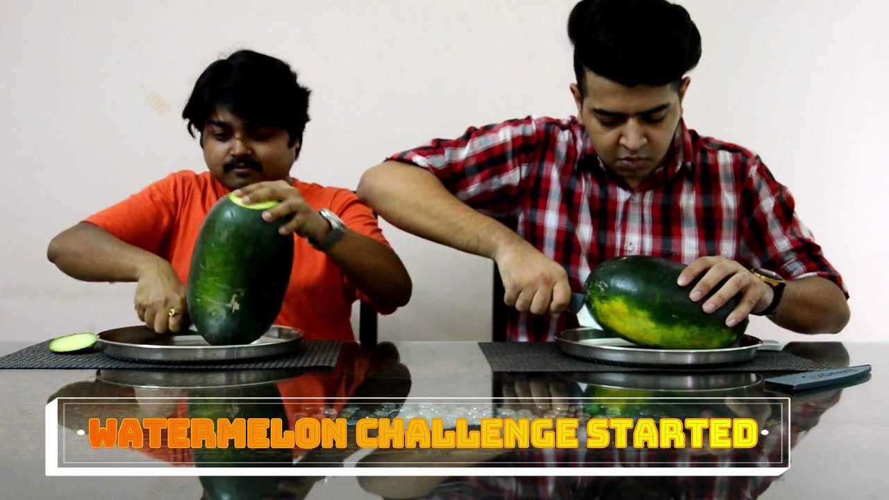 4.5 KG Watermelon Eating Challenge | Fast Eating Watermelon Challenge ...