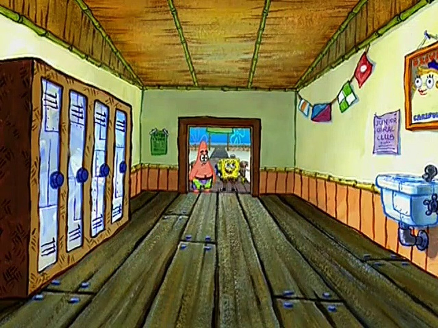 Spongebob New Student Starfish Fight