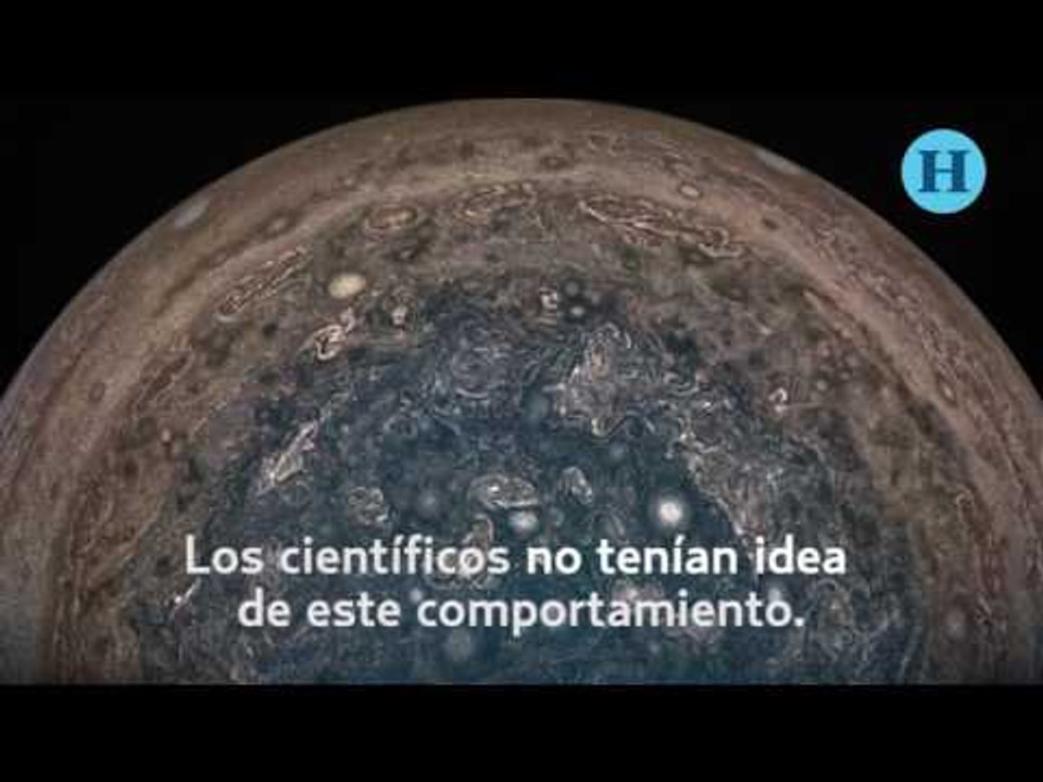 Sonda de la NASA envía imágenes increíbles de Júpiter - Vídeo Dailymotion