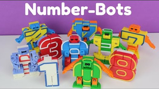 Number Bots Transforming Toys - video dailymotion