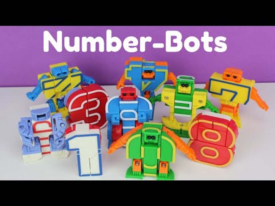 Number Bots Transforming Toys - video Dailymotion