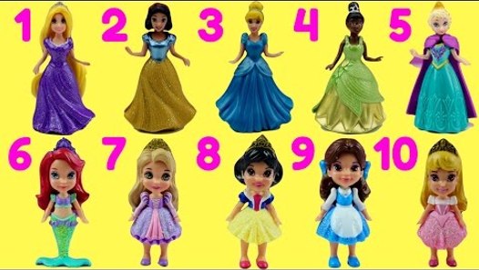 Learn to Count to 10 with Disney Princesses BEST to Teach Preschool ...