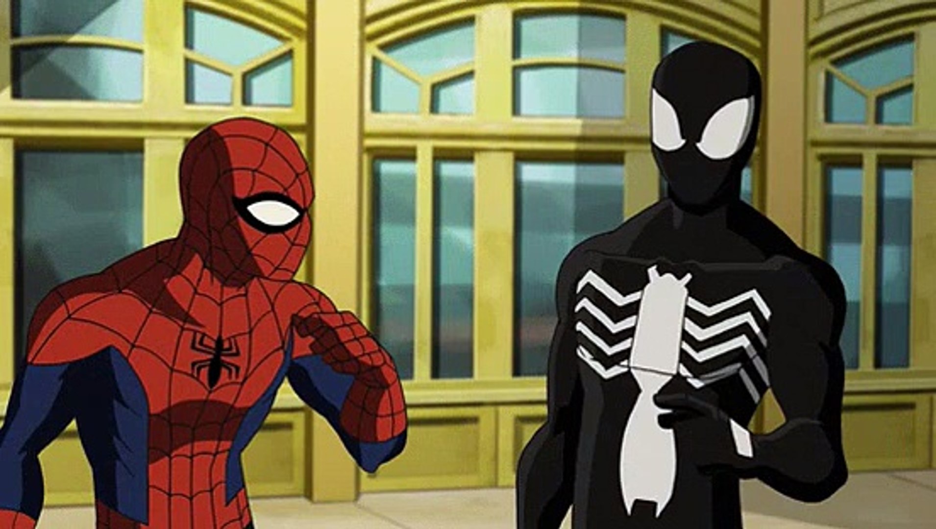 Ultimate Spiderman Gc Black Suit