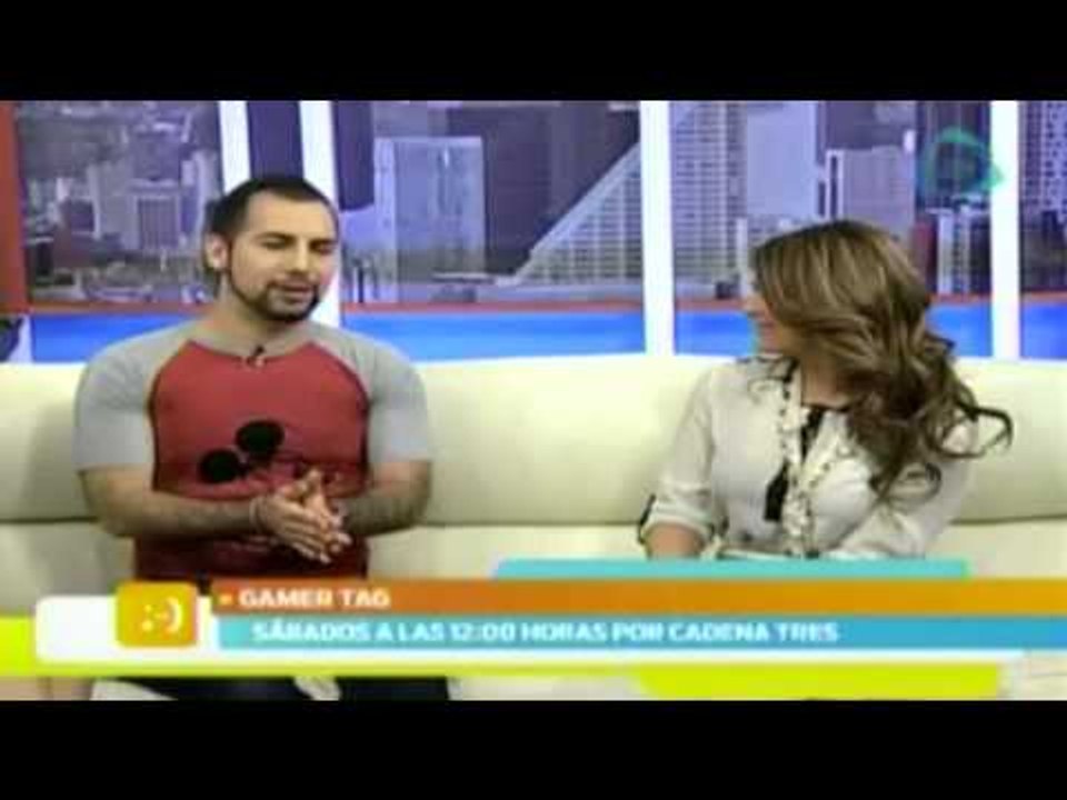 Cadenatres presenta su nuevo programa 'Game Tag' - Vídeo Dailymotion