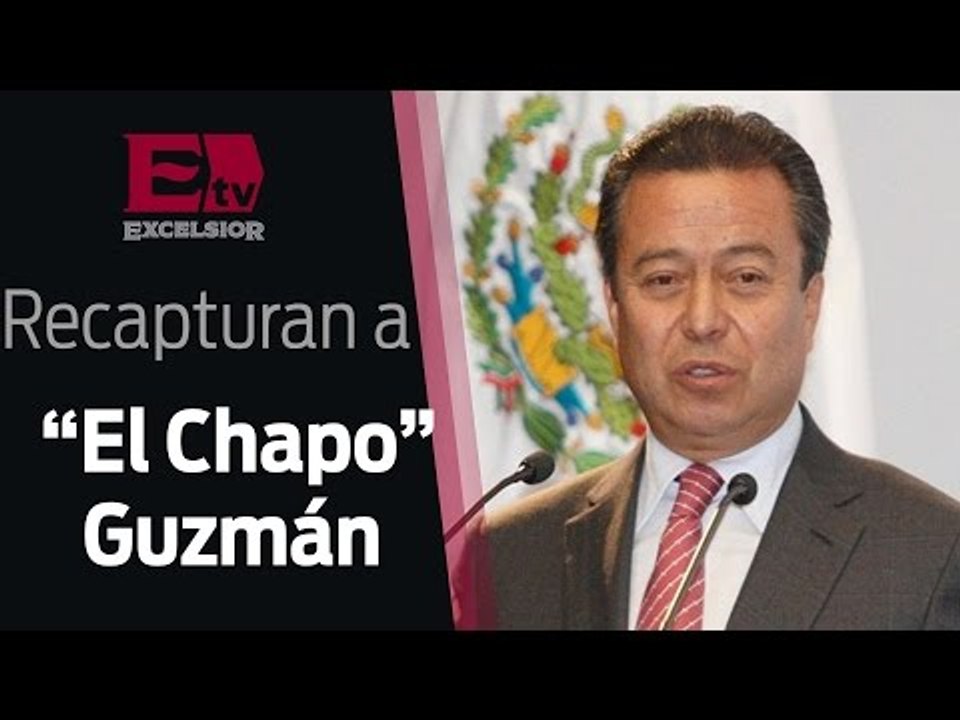 César Camacho Quiroz expresa alegría por la recaptura de "El Chapo ...