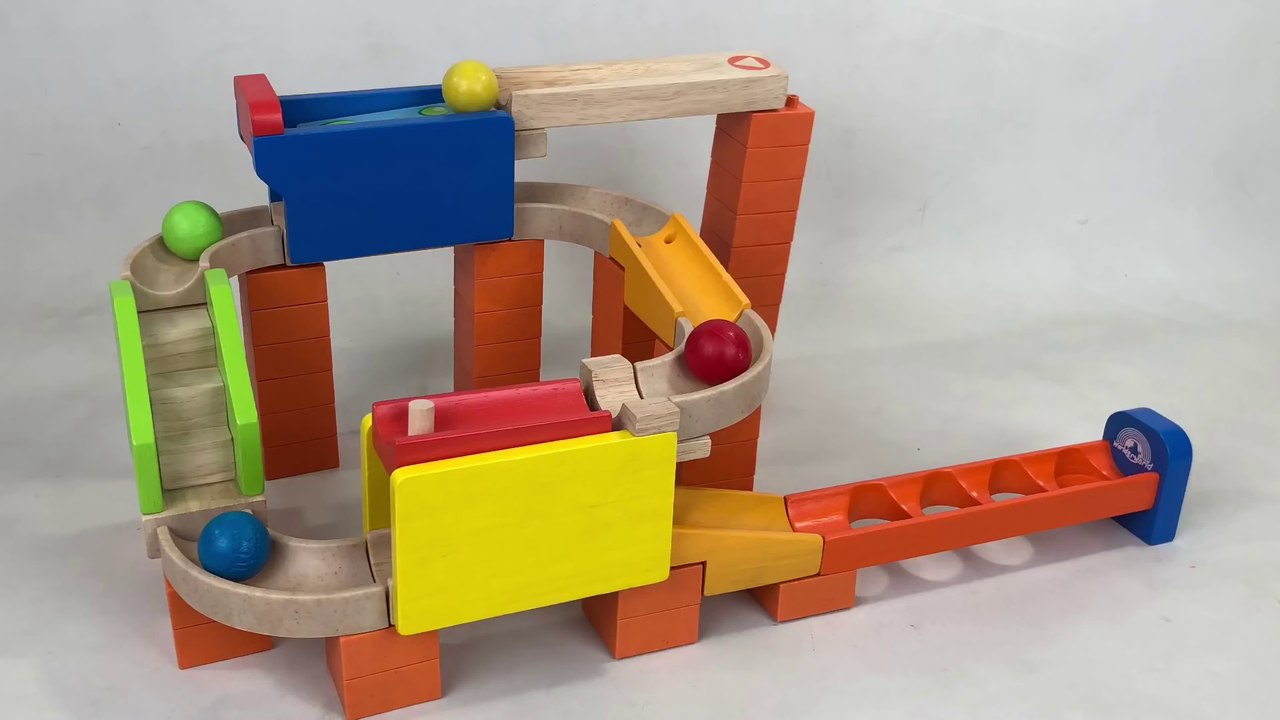 Trix Track 2 Way Flipper Wooden Ball Run Track Set WW-7002 || Keith's ...