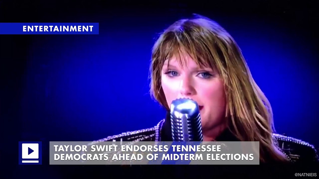 Taylor Swift Endorses Tennessee Democrats Ahead Of Midterm Elections
