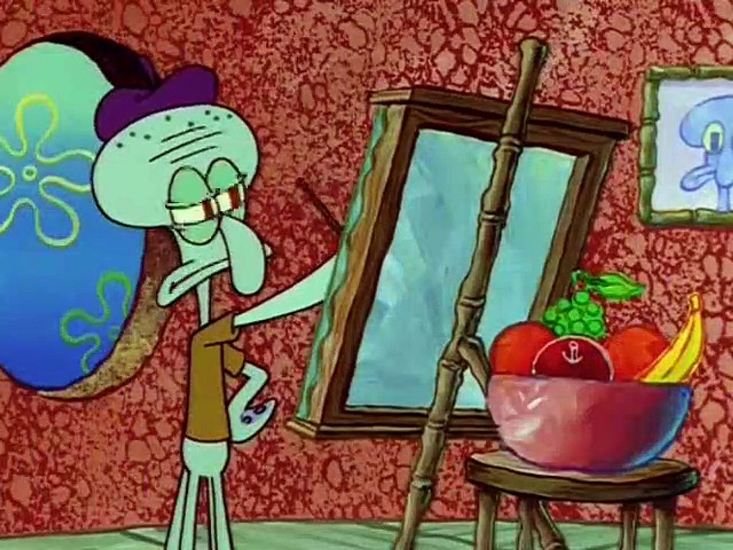 Spongebob The Paper Squidward