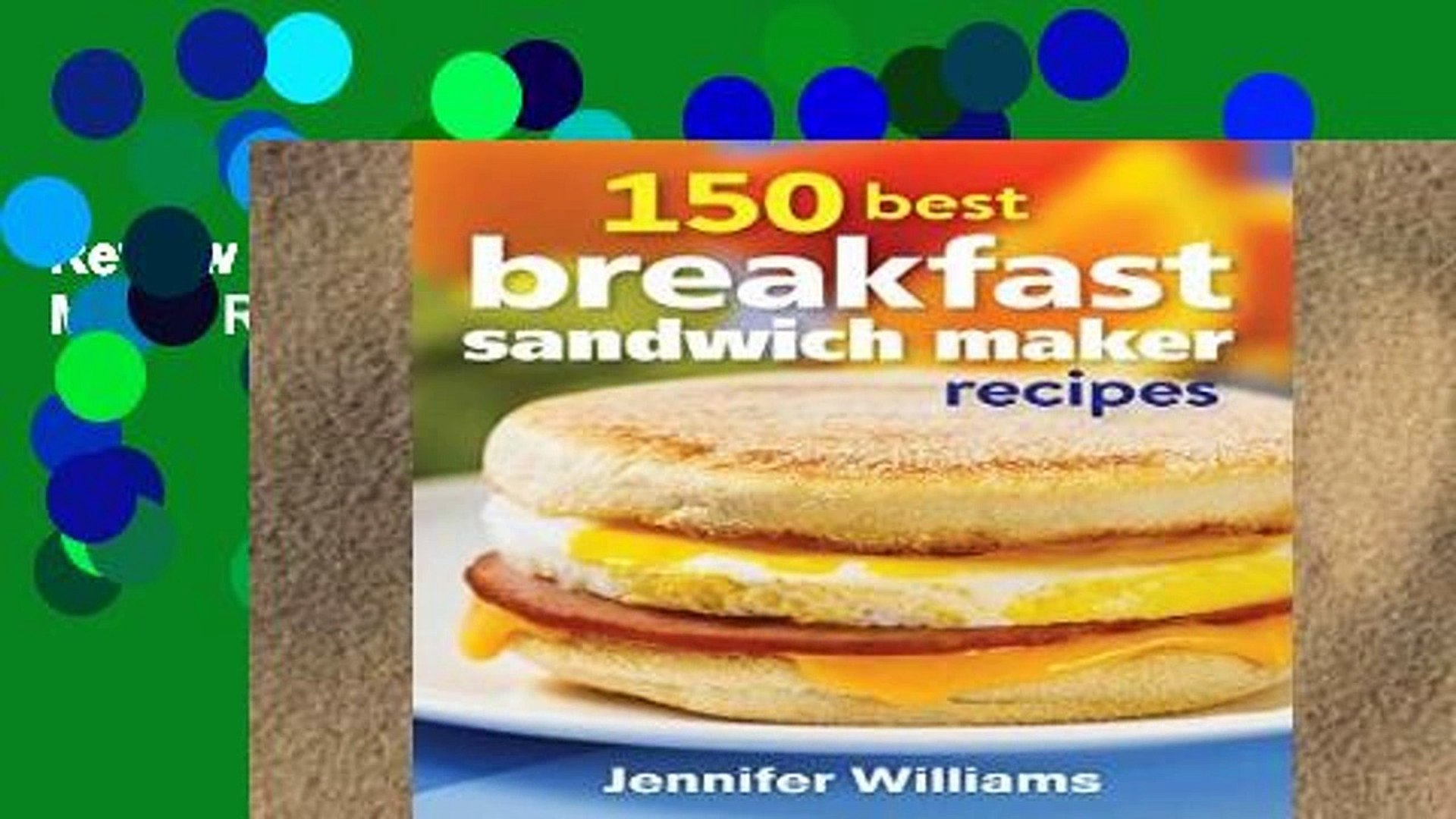 Breakfast Sandwich Maker Recipes