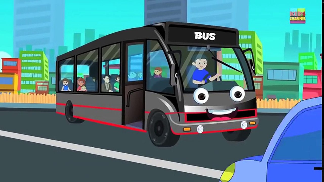 Tv cartoons movies 2019 Bus For Kids Bus Song Wheels On The Bus ...