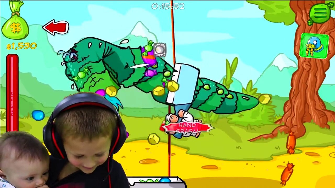 Chase Plays PINATA HUNTER 3! Candy = Money (FGTEEV Panda Gameplay ...