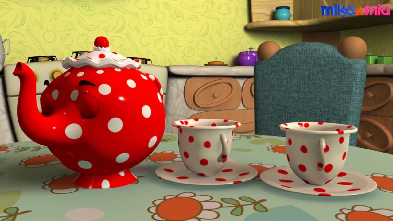 I am a little teapot Nursery Rhymes | 3D Animation English Nursery ...