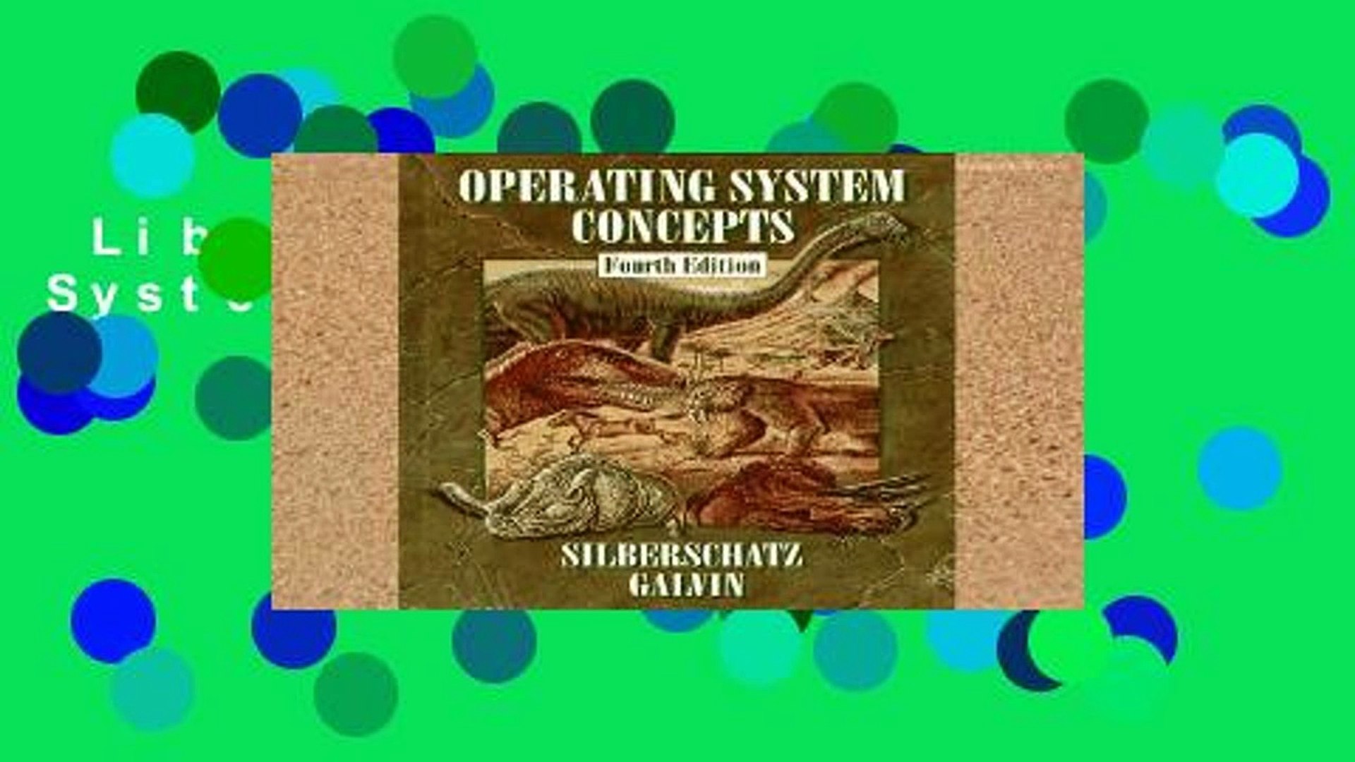 Operating System Concepts Fourth Edition