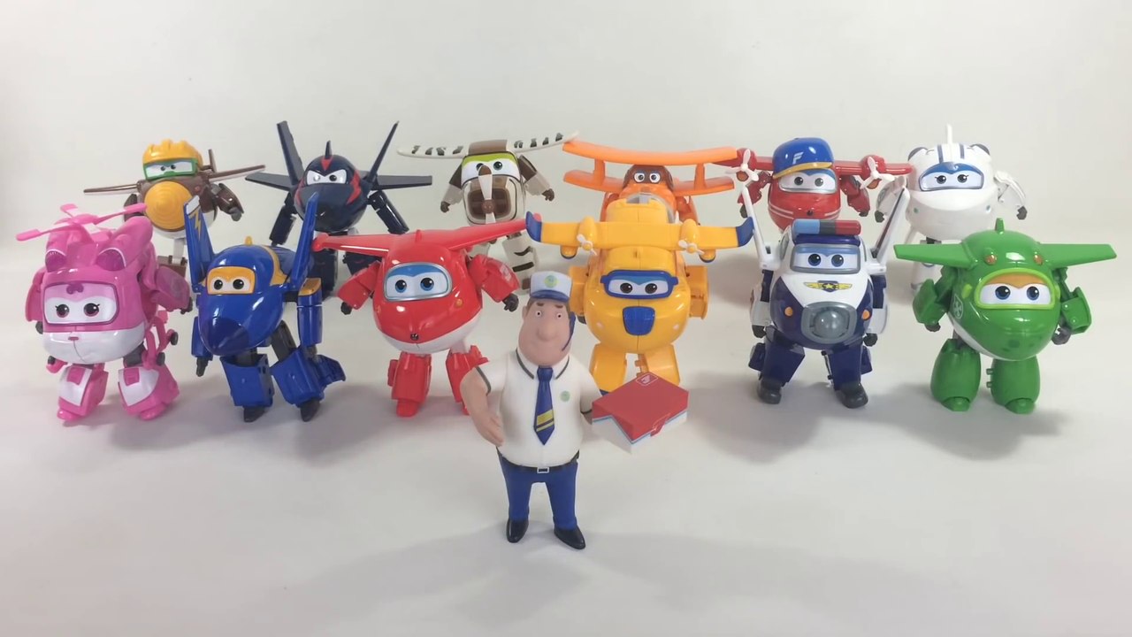 Super Wings Jimbo Figures 6 inches w Jett Jerome Donnie Dizzy || Keith ...