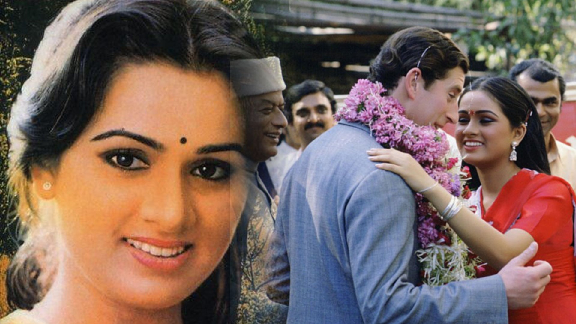 Padmini Kolhapure Beijando O Principe Charles Prince Charles With