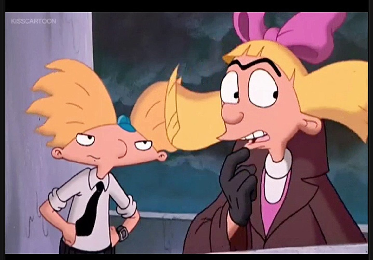 Hey Arnold Helga And Arnold Grown Up