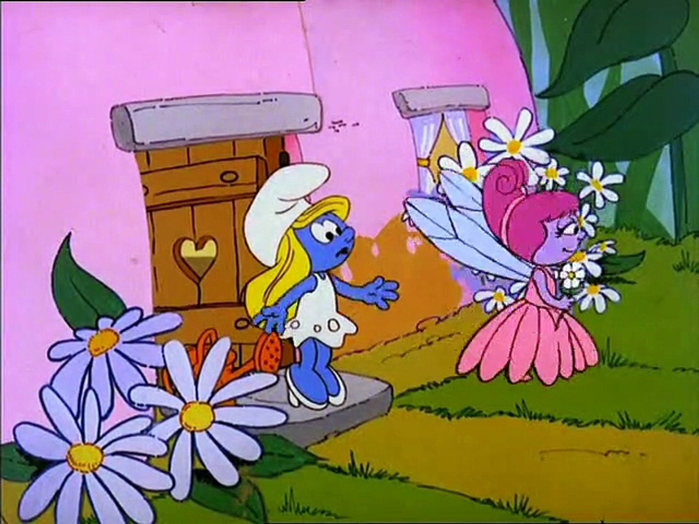 Smurfette Wedding The Smurfs" Papa's Wedding Day (TV Episode 1982)