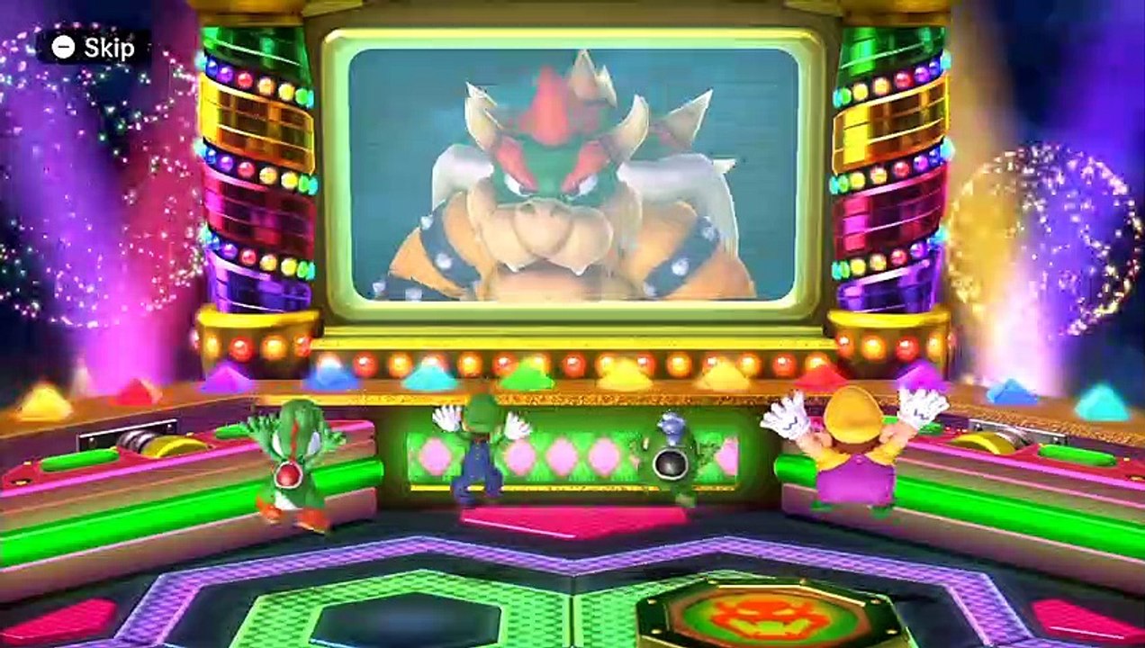 Mario Party 10 - All Bowser Minigames (Bowser Party Mode) - video ...