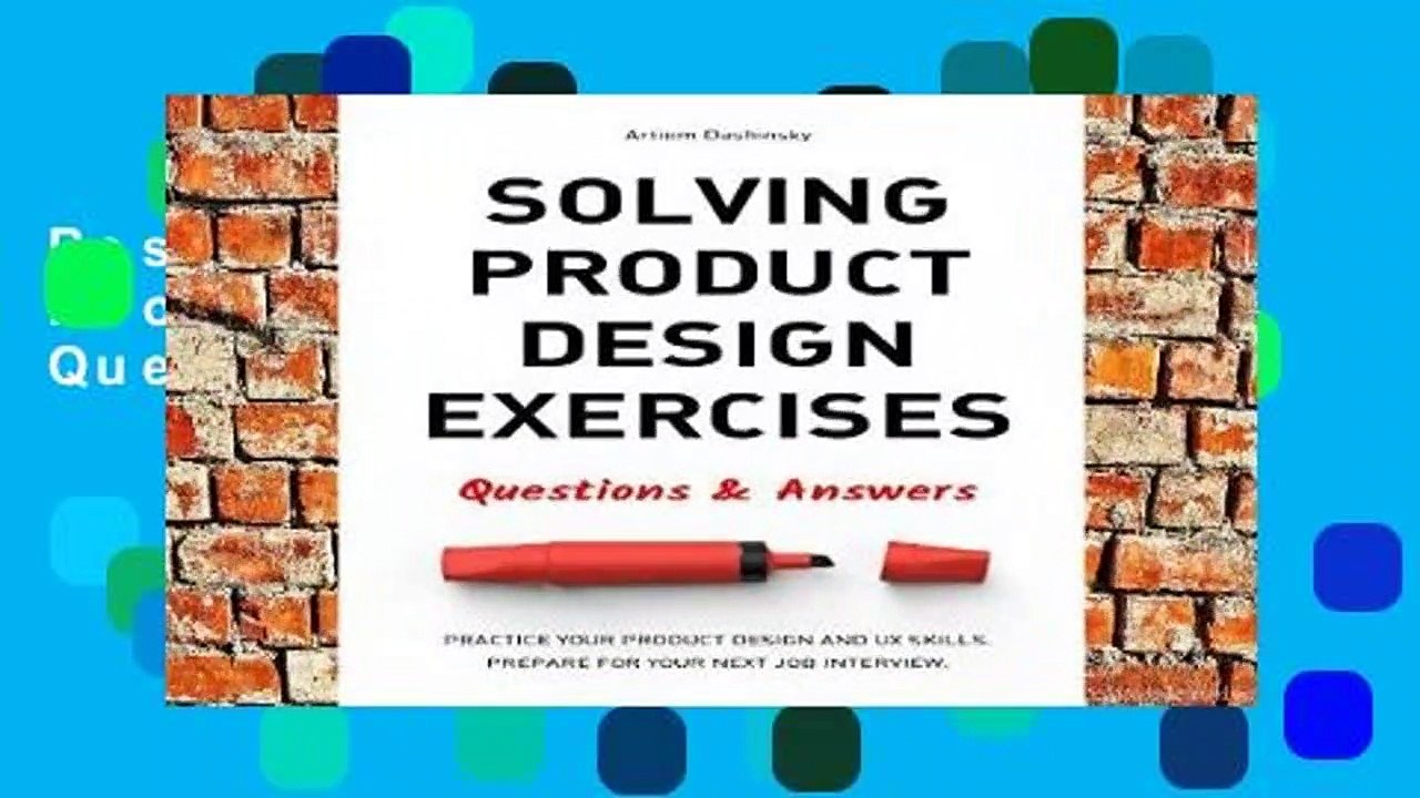 Best product Solving Product Design Exercises: Questions Answers ...