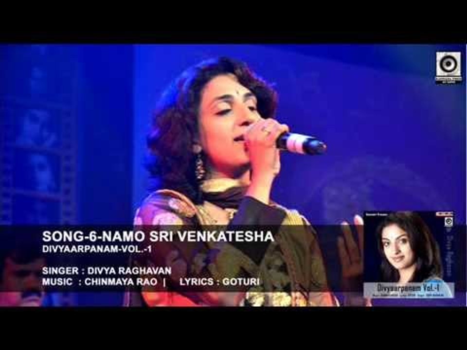 SONG-6- DIVYAARPANAM-VOL.-1 || Singer : Divya Raghavan || Music ...