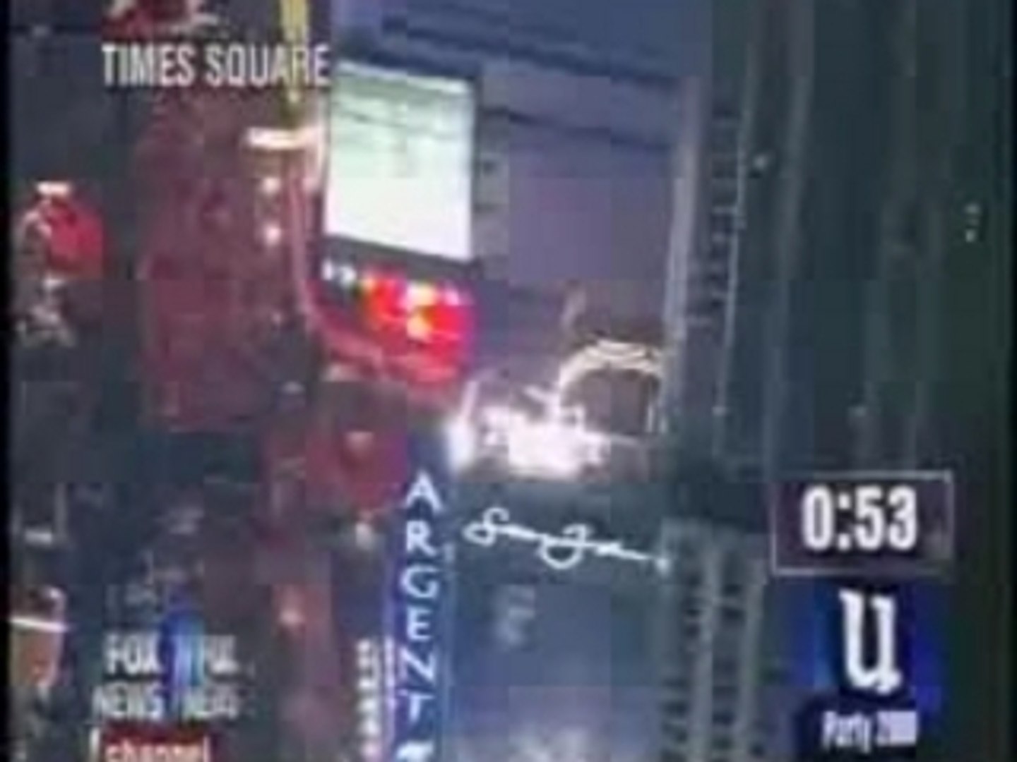 Times Square Ball Drop 2008