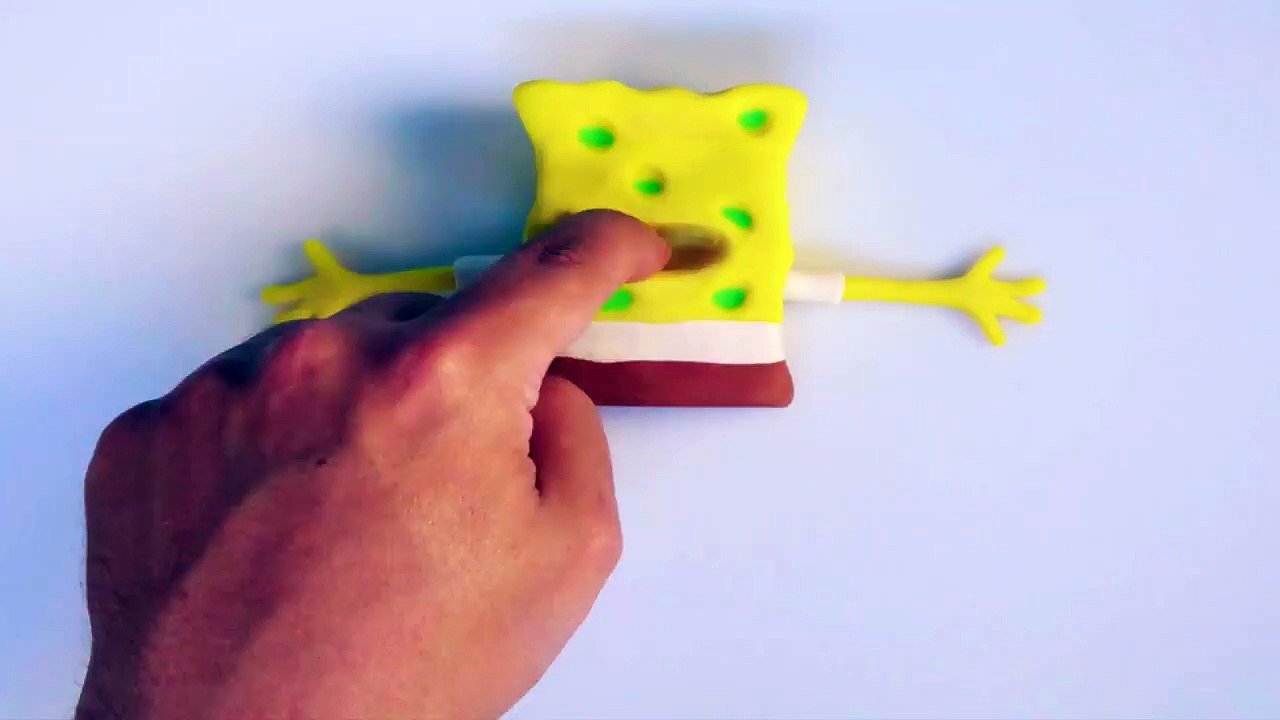 Spongebob Play Doh Stop Motion Video Animación De Bob Esponja Video Dailymotion