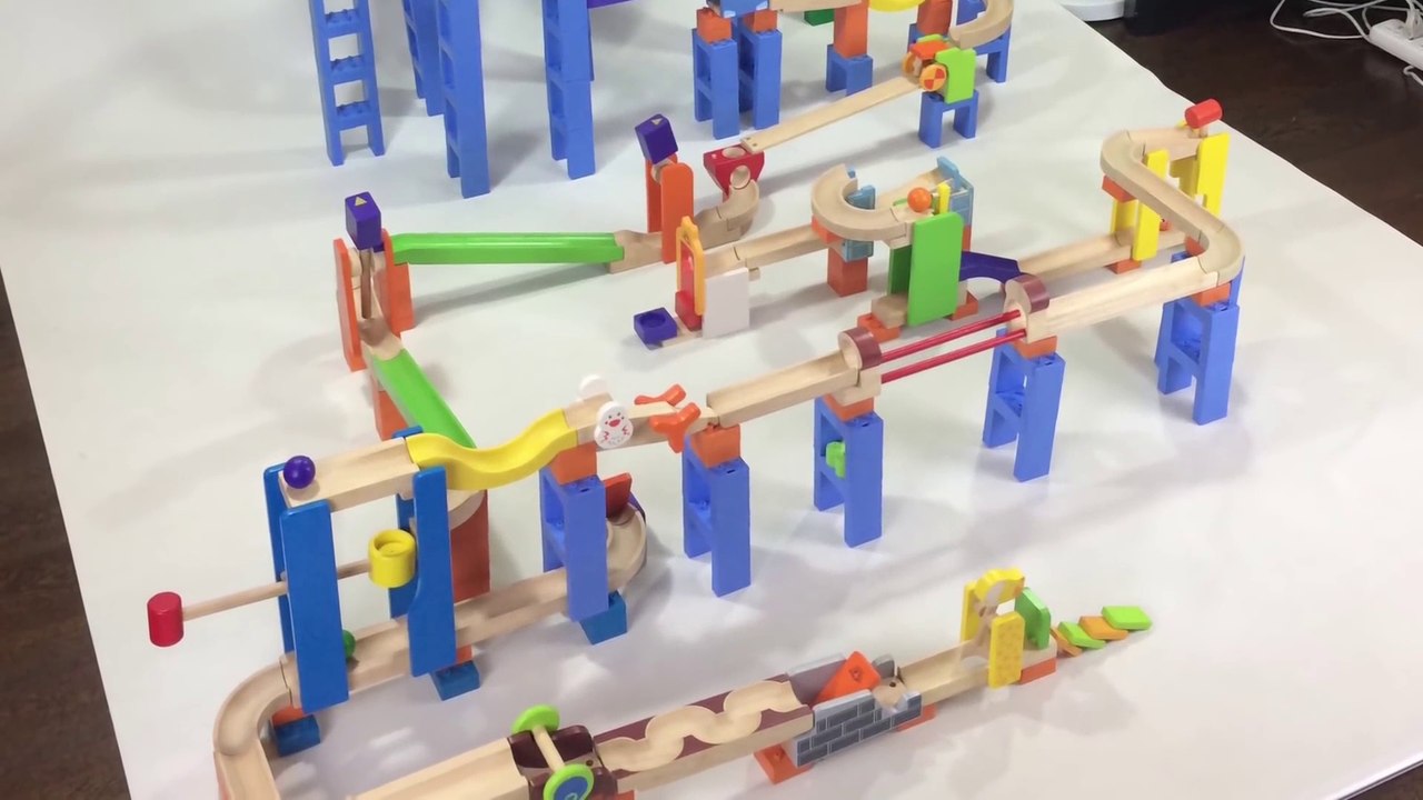 TRIX TRACK 7 in 1 Combo w Bouncing Spiral Power Booster Wonder Bridge ...