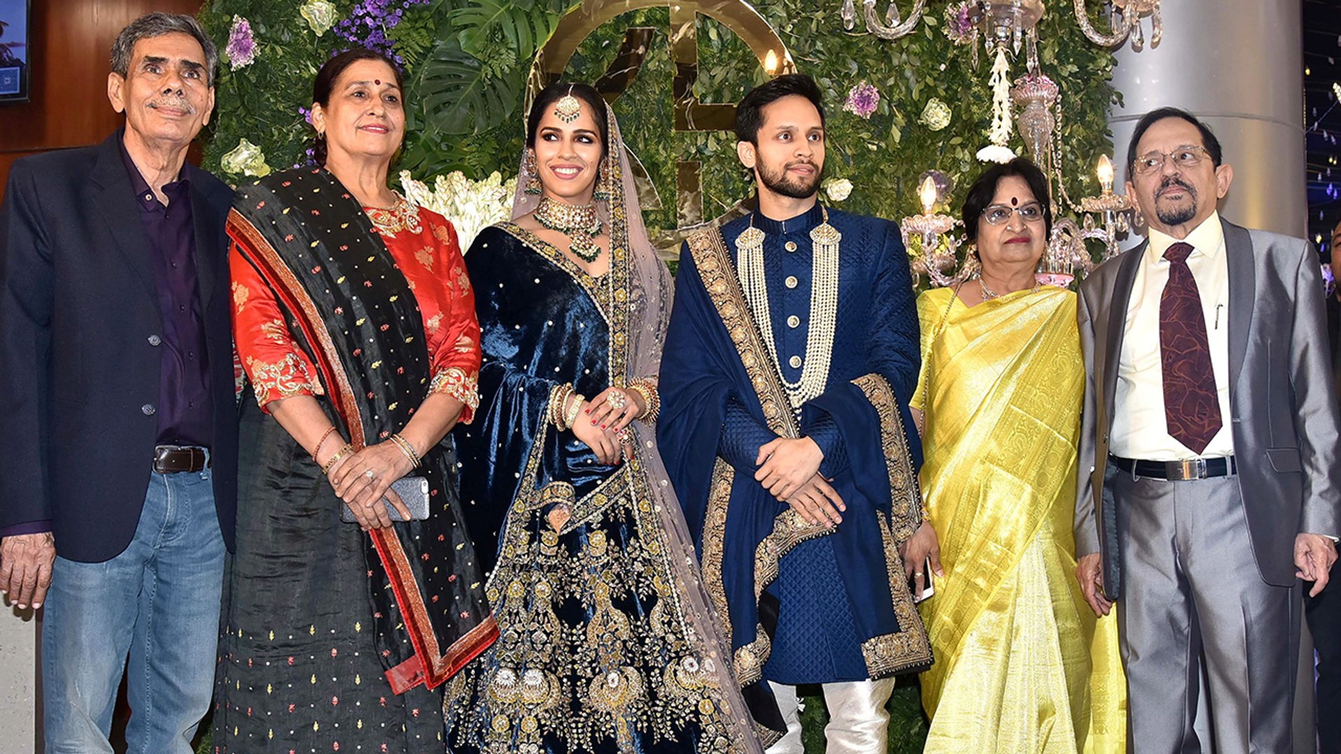 Saina Nehwal Family Photo