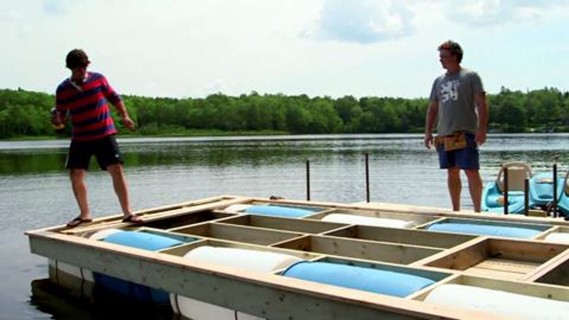 Homemade Floating Dock Plans Homemade Heavy Duty Floating Dock