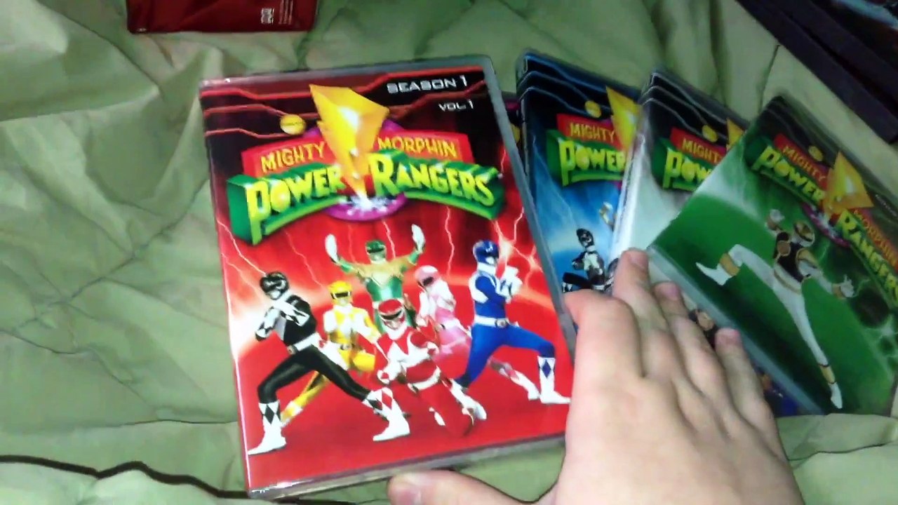 Mighty Morphin Power Rangers: The Complete Series DVD Set Unboxing ...