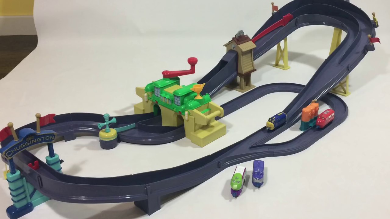 Chuggington Die-Cast Chugger Championship Rev 'n Race Railway Deluxe ...