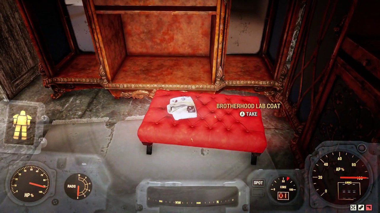 Fallout 76 Brotherhood Of steel Lab Coat Location - Dailymotion Video